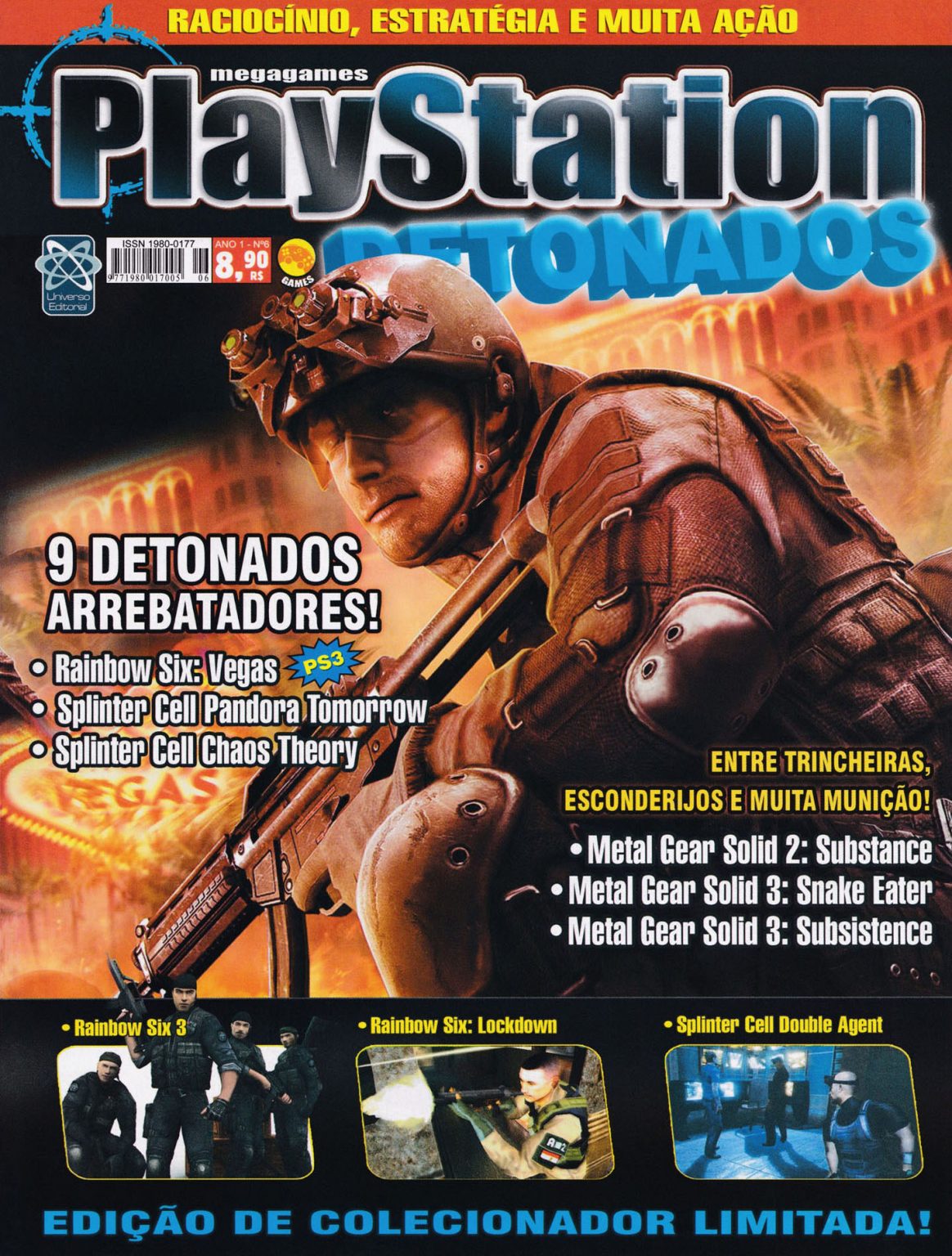 Megagames PlayStation Detonados nº 06 – Retroavengers