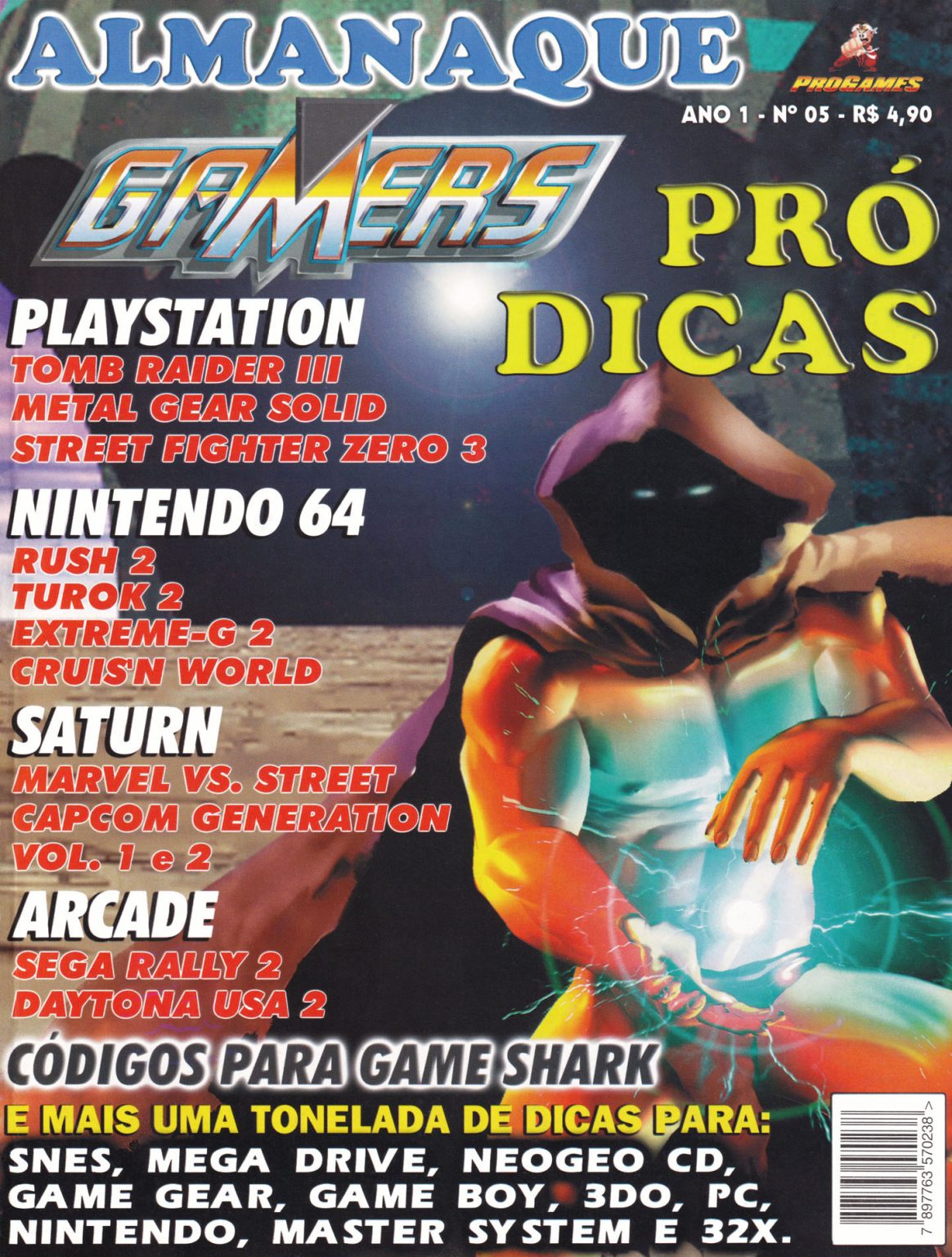 Almanaque Gamers Pró Dicas nº 05 – Exclusivo! – Retroavengers